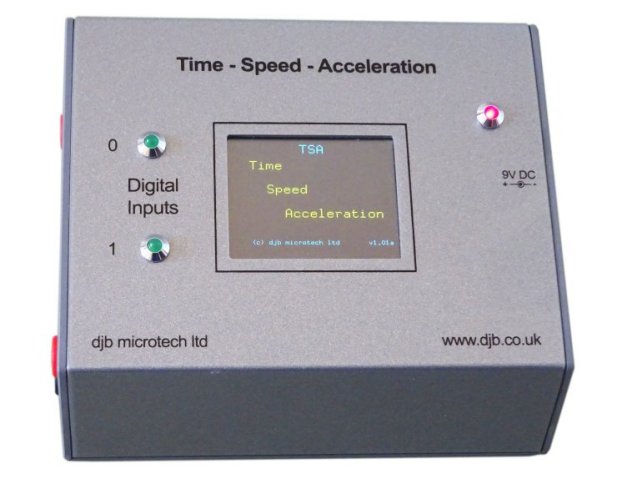 Time, Speed Acceleration Touch Screen