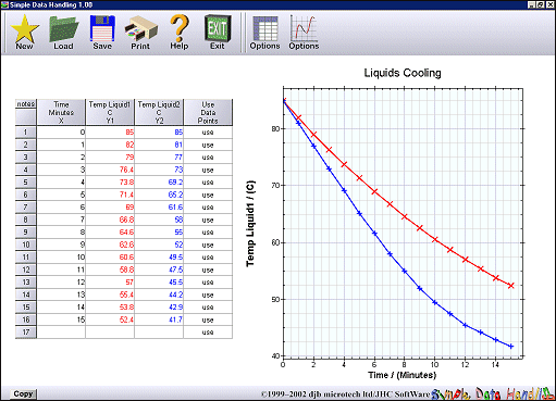 Screenshots - Simple Data Handling