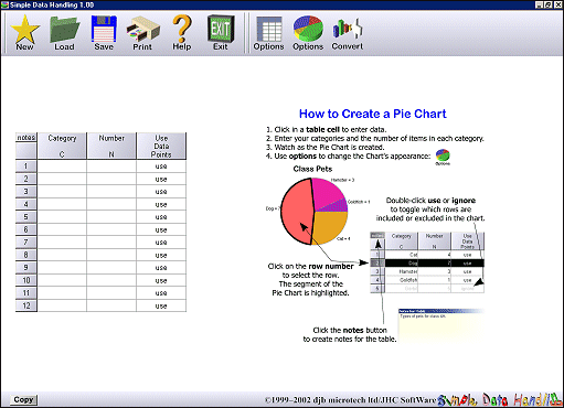 Screenshots - Simple Data Handling